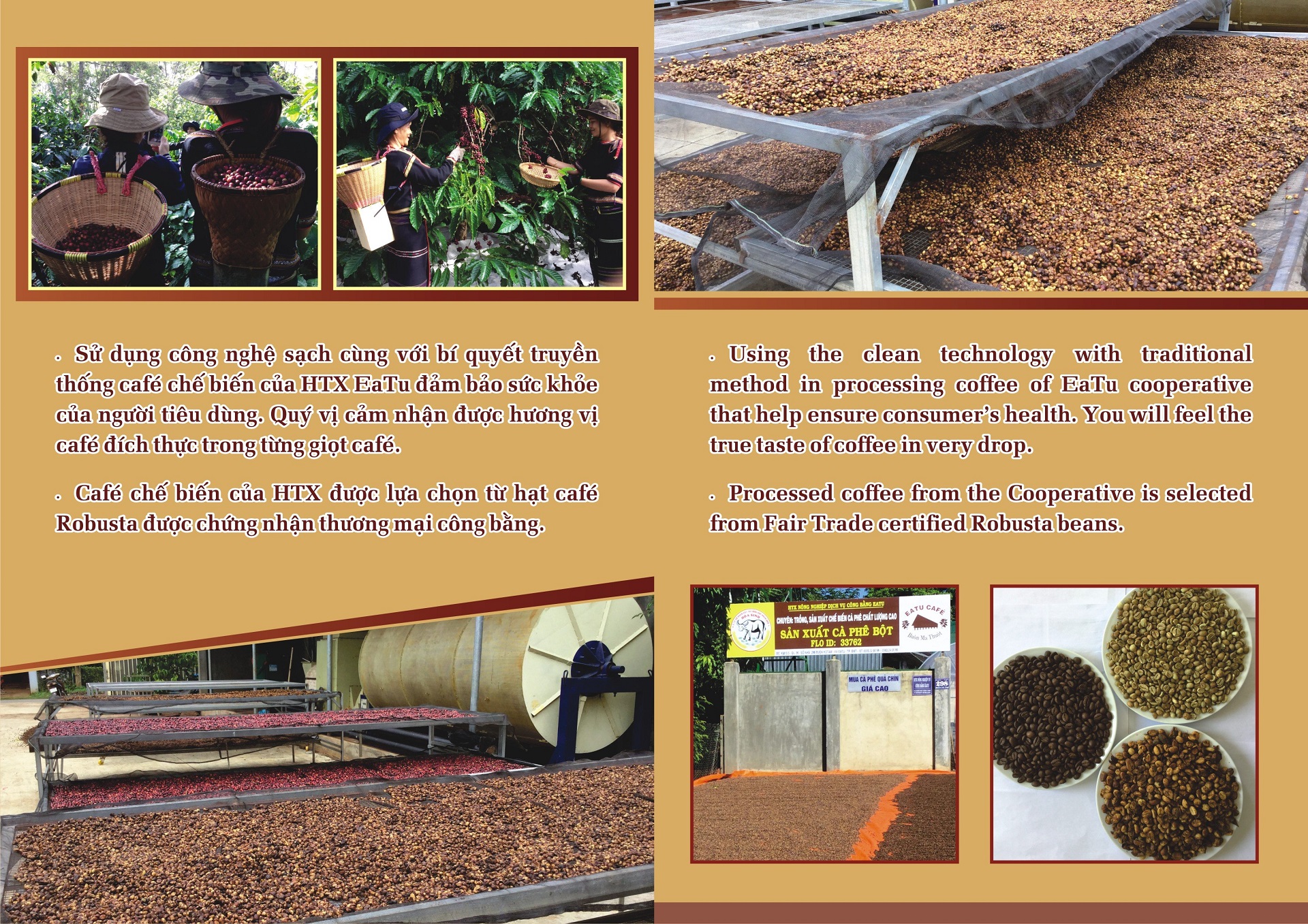 EATU COFFEE – EATU CAFÉ – HTX NÔNG NGHIỆP DỊCH VỤ CÔNG BẰNG EA TU